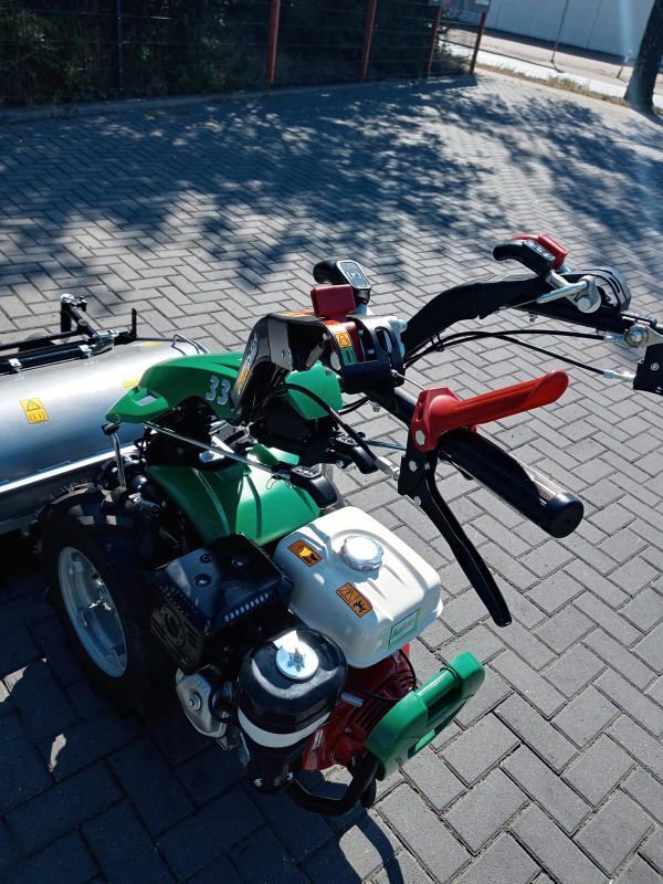 Ferrari Einachser 338 mit Schlegelmulcher inkl. Nachlaufwalze und ...