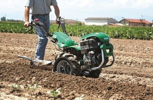 Ferrari Einachser 338 mit Schlegelmulcher inkl. Nachlaufwalze und ...